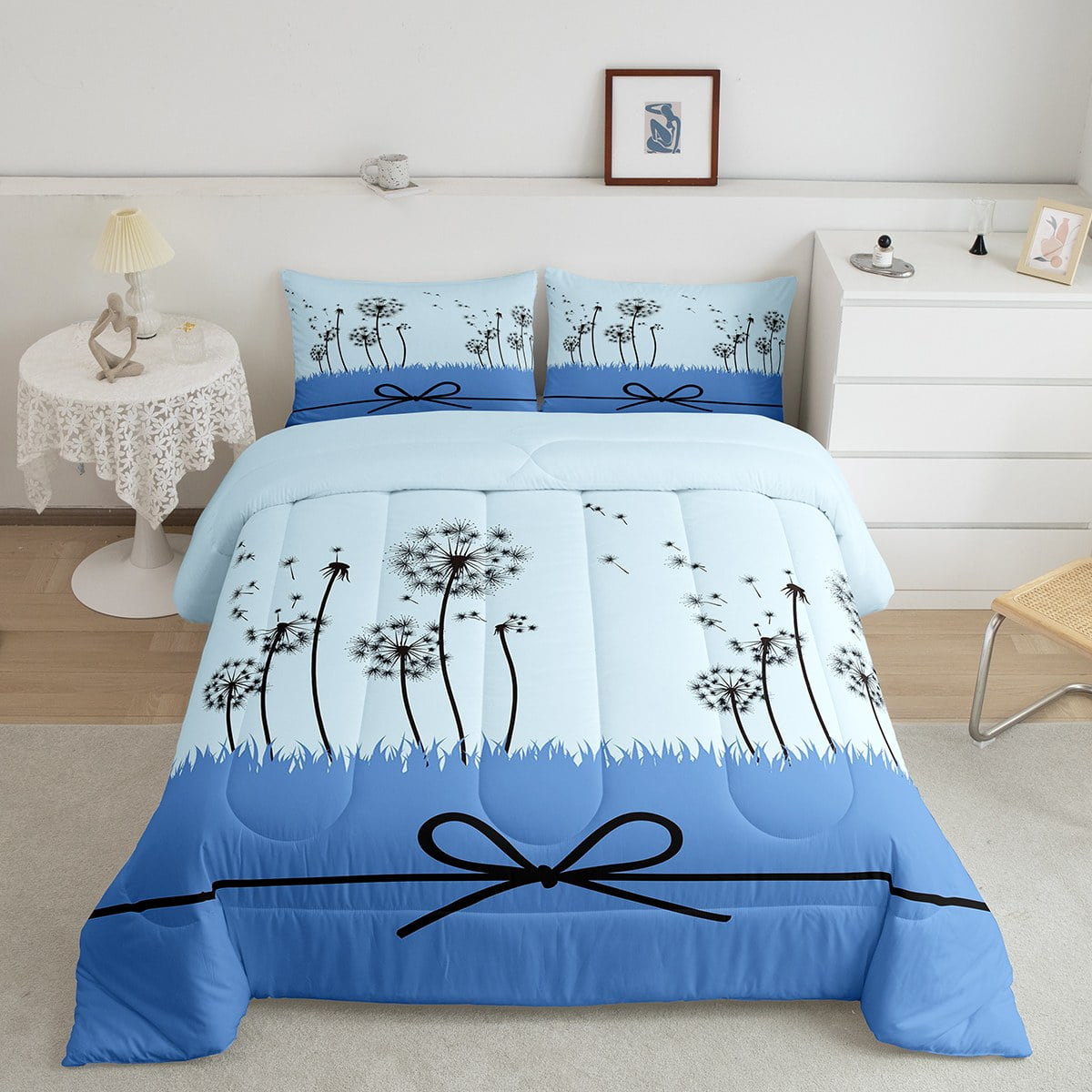 Click here for Yst Dandelion Comforter Set Romantic Dandelion Bed... prices