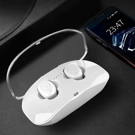 LSLJS Bluetooth.0 Earphones, Wireless Earbuds With Wireless Charging ...