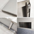 Wall Mounted Fold Down Table 304 Stainless Steel Floating Desk ...