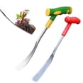 Agiufgs Garden Hand Shovel 14.96 in, Ergonomic Digging and Weeding Tool ...