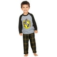 Harry Potter Pajamas Little And Big Boys' Raglan Shirt And Plaid Pants ...