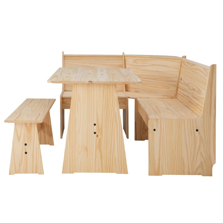 Linon Wickford Corner Dining Breakfast Nook Set With, 48% OFF