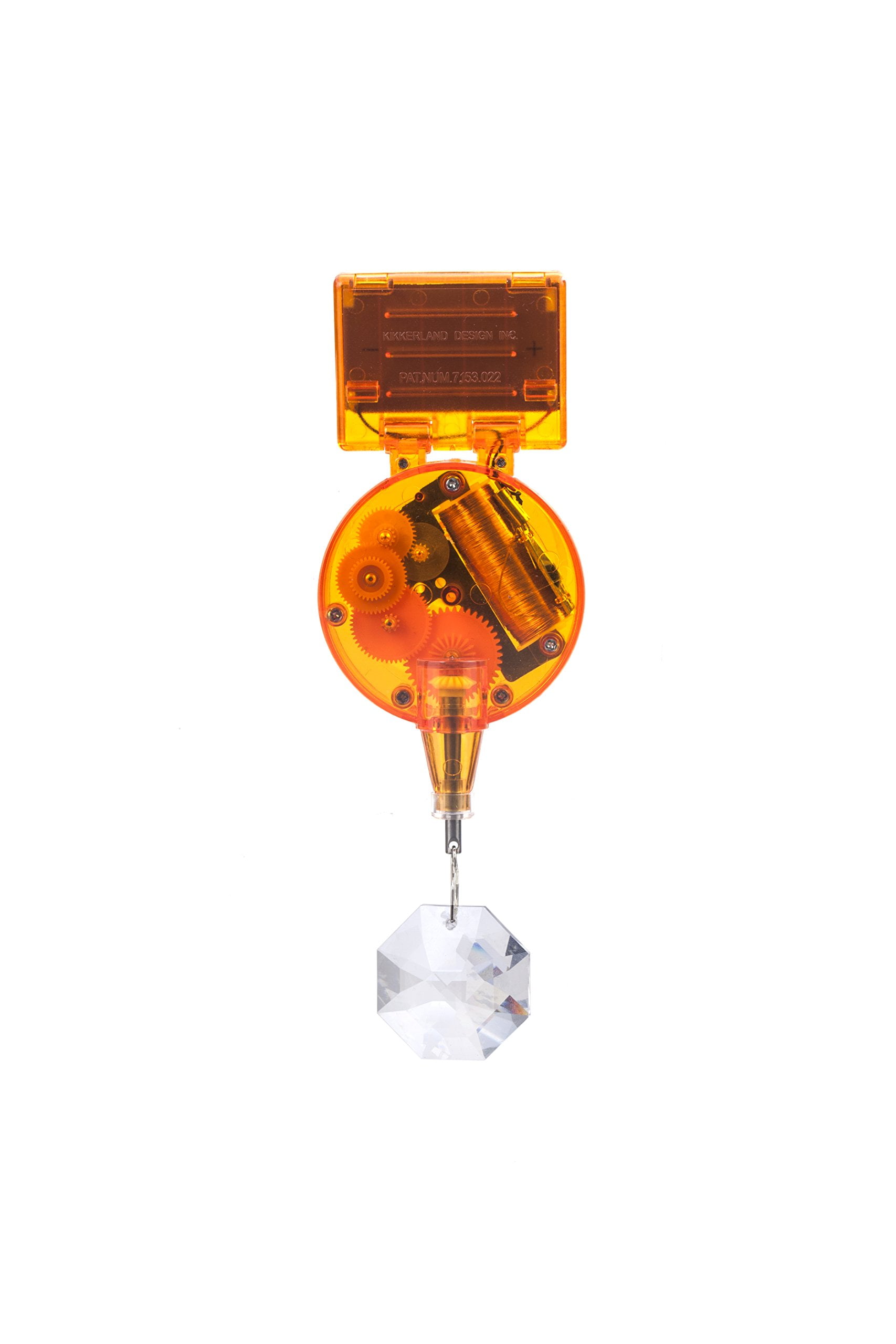 Orange Solar Powered RainbowMaker With Swarovski Crystal - Walmart.com