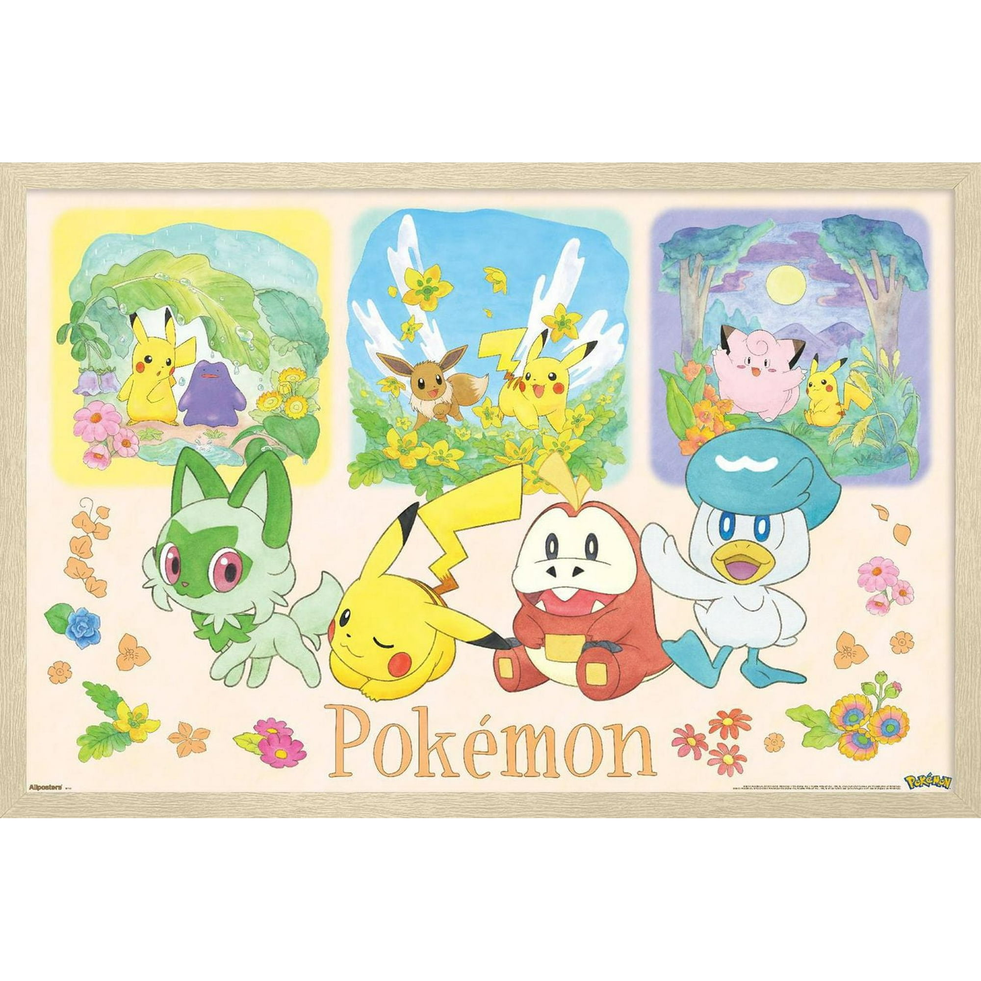 Click here for Trends International Pokémon: One Scene - Group Wa... prices