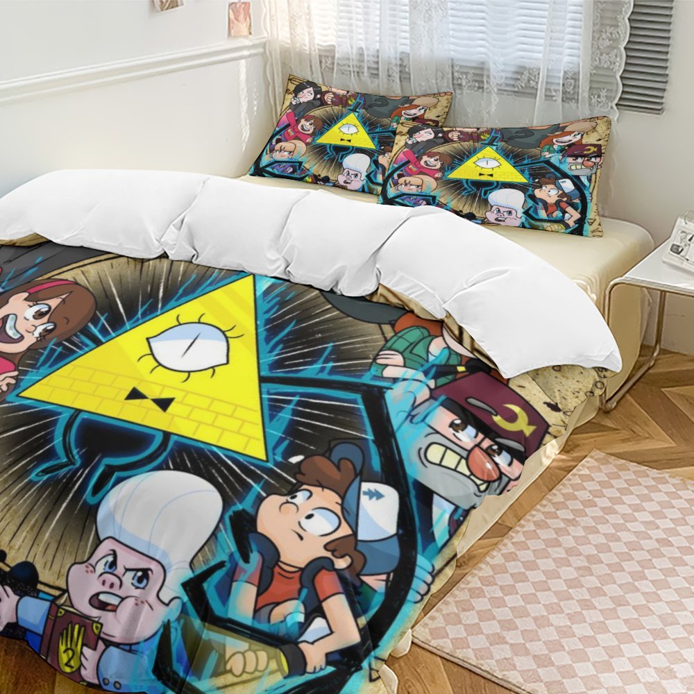 Click here for Yingd Gravity Falls 3-Piece Bedding Set Soft Warm... prices