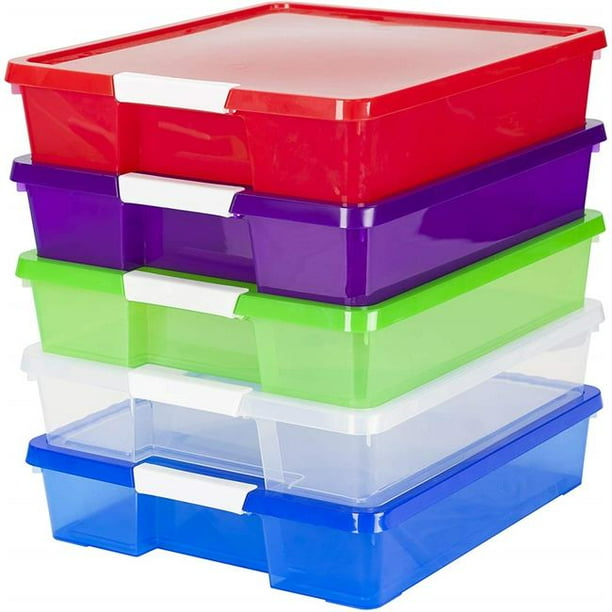 12 x 12 in. Stack & Store Box, Assorted Color - Case of 5 - Walmart.com