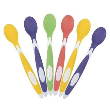 First Essentials by NUK Rest Easy Utensils, Spoons, 6-Pack - Walmart.com