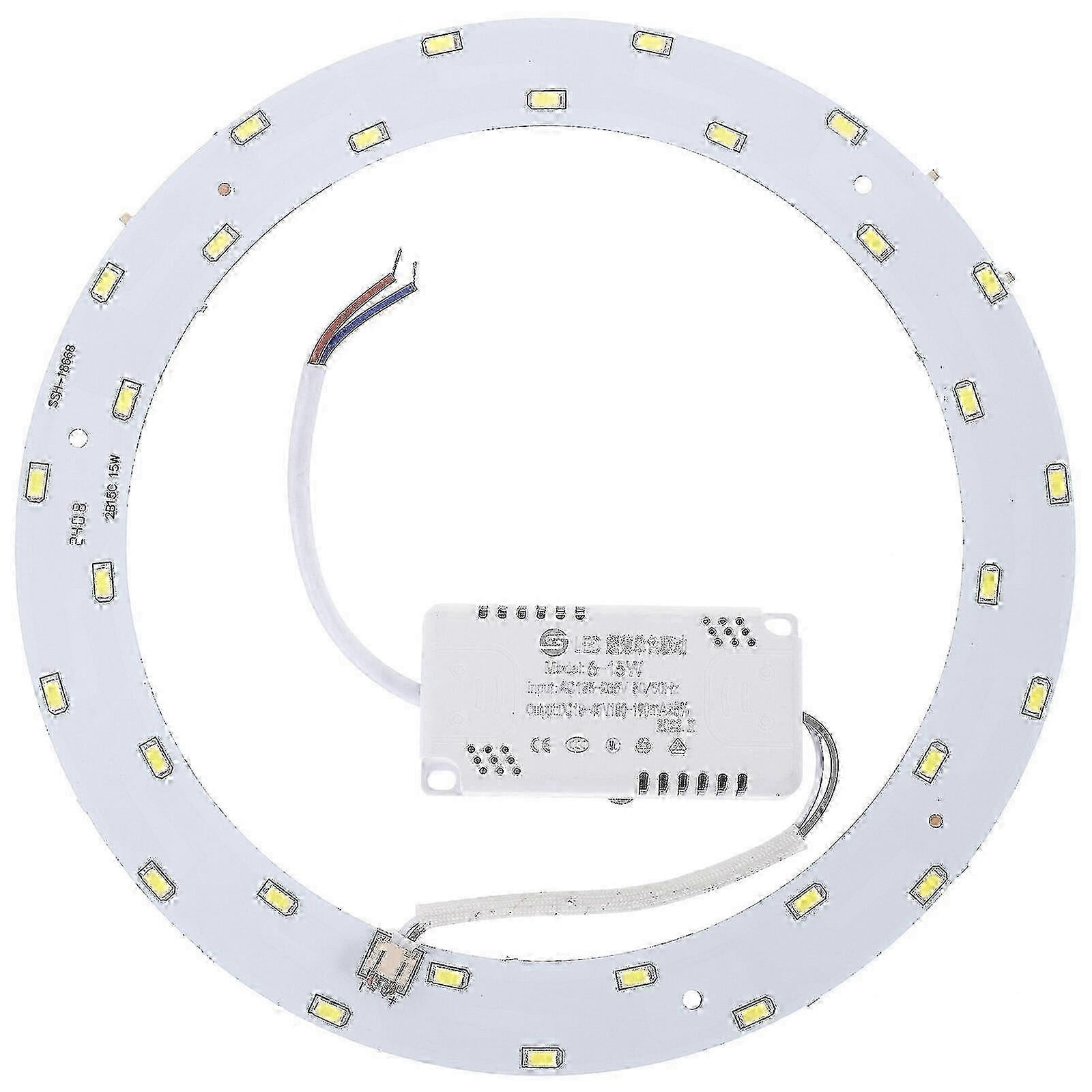 Lámpara de techo con panel LED circular magnético de 30 led, 15 W, 220 ...