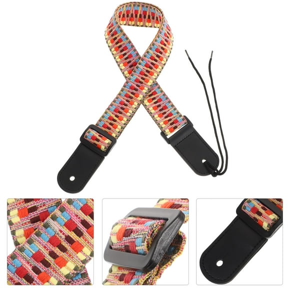 WerKens Genuine Leather Adjustable Strap for Mandolin/Ukulele ...