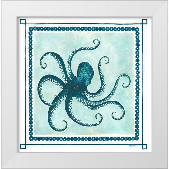 Shamp, Cindy 26x26 White Modern Wood Framed Museum Art Print Titled ...