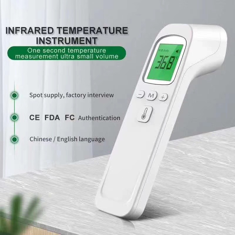 Termómetro médico infrarrojo digital Termómetro de frente láser sin ...