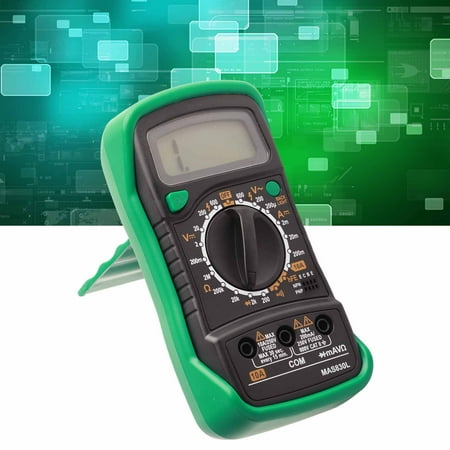 MAS830L Digital Multimeter, Portable High Accuracy Button Electrician ...