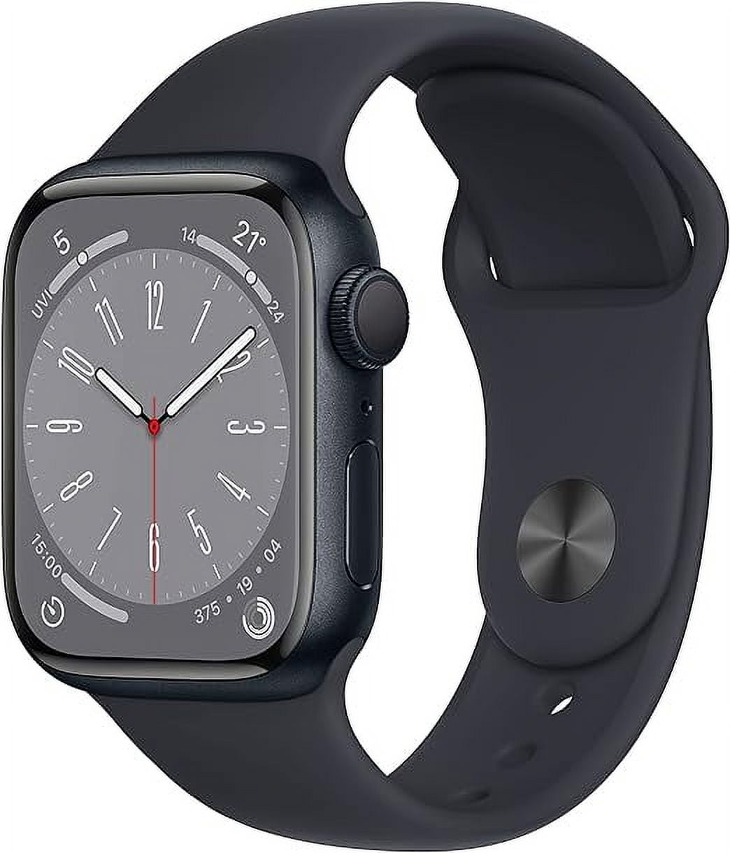 Apple Watch Series 8 45mm GPS + Cellular Smart Watch | Midnight ...