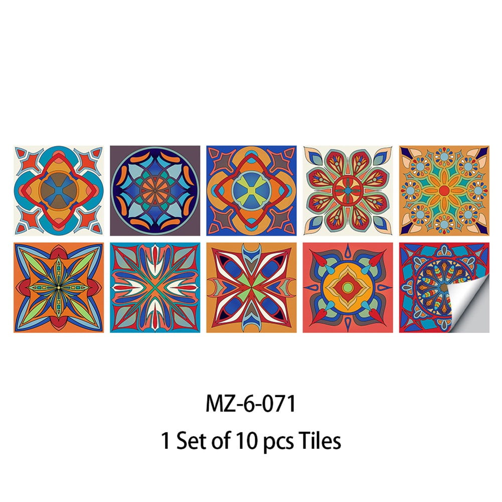 Gerich Mosaic Wall Tile Sticker, 7.9 Gerich Mosaic Wall Tile Sticker, 7.9