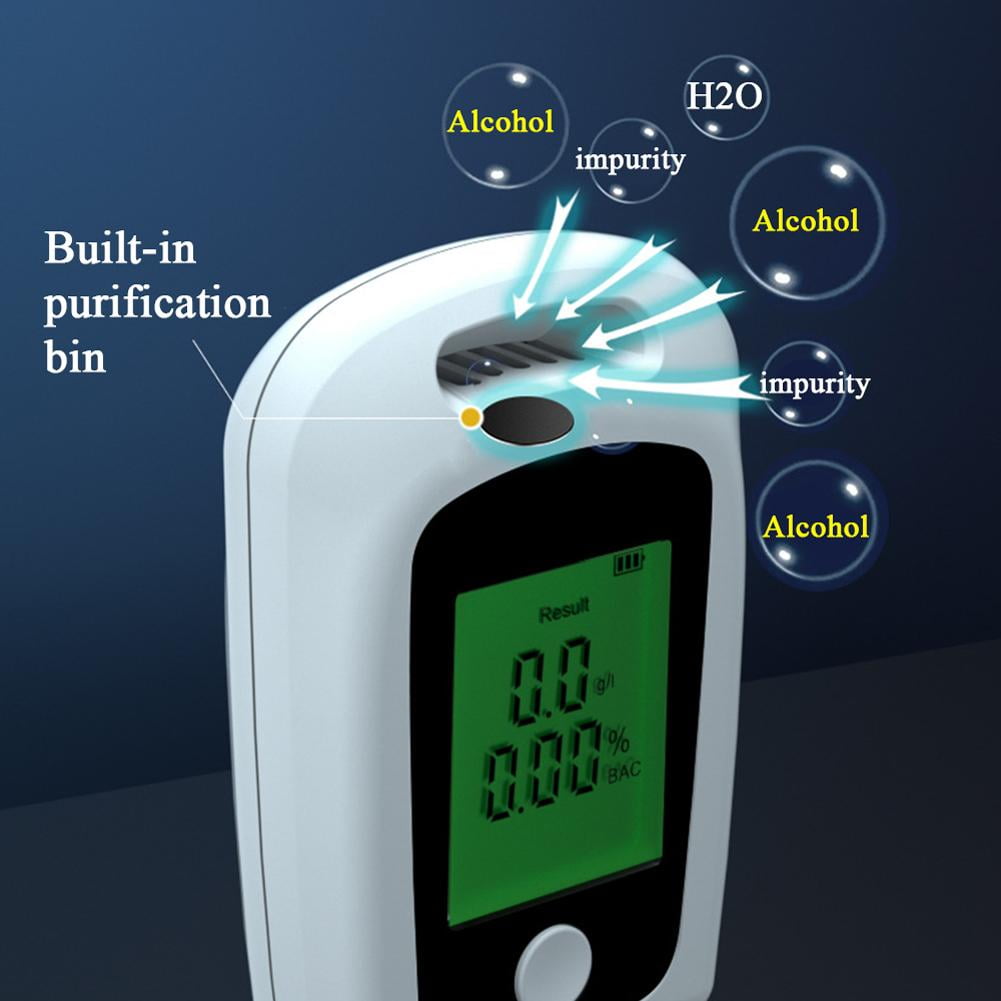Detector de alcohol digital Precisión de grado Probador de alcohol en ...