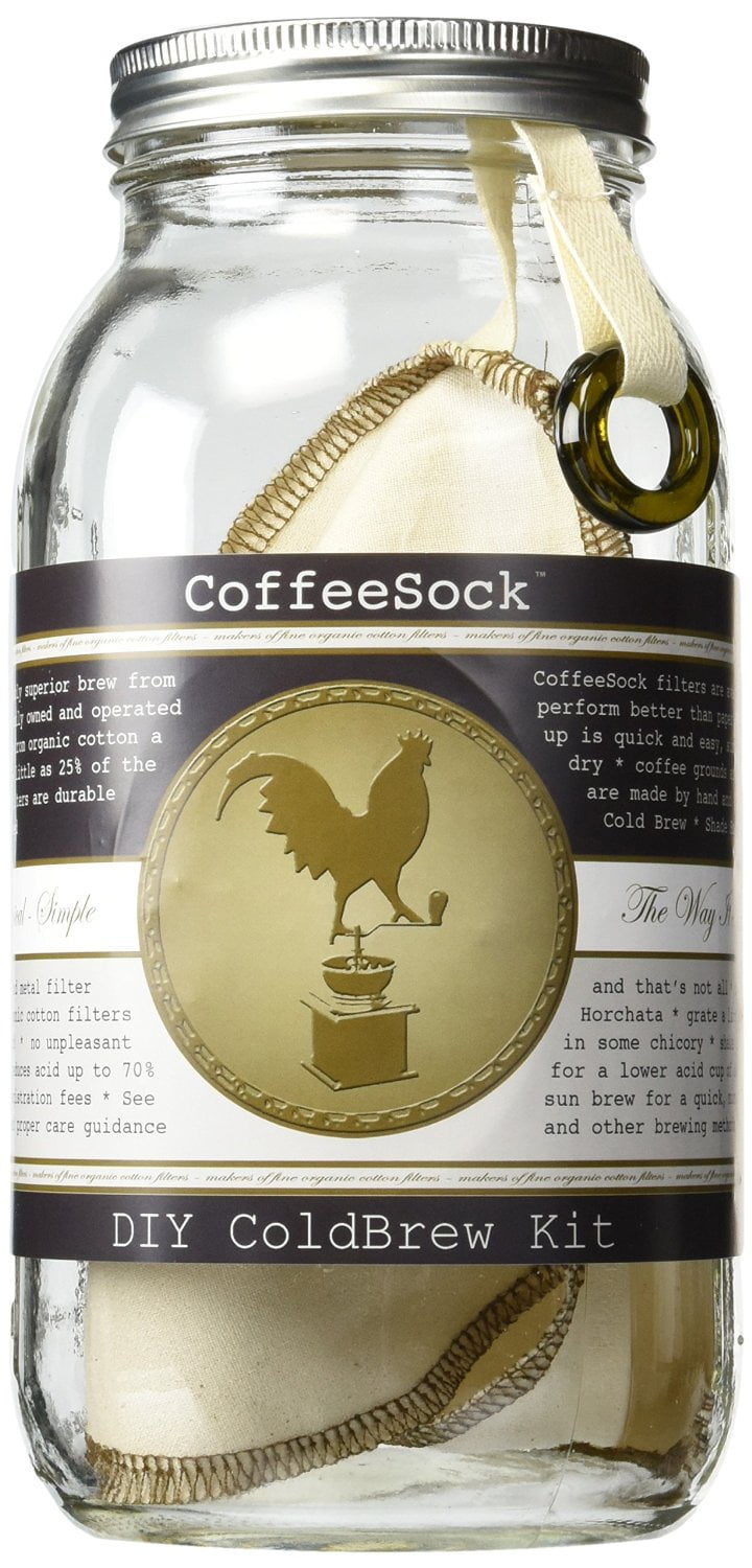 CoffeeSock DIY ColdBrew Kit Half Gallon Size Walmart coffeesock-diy-coldbrew-kit-half-gallon-size-walmart