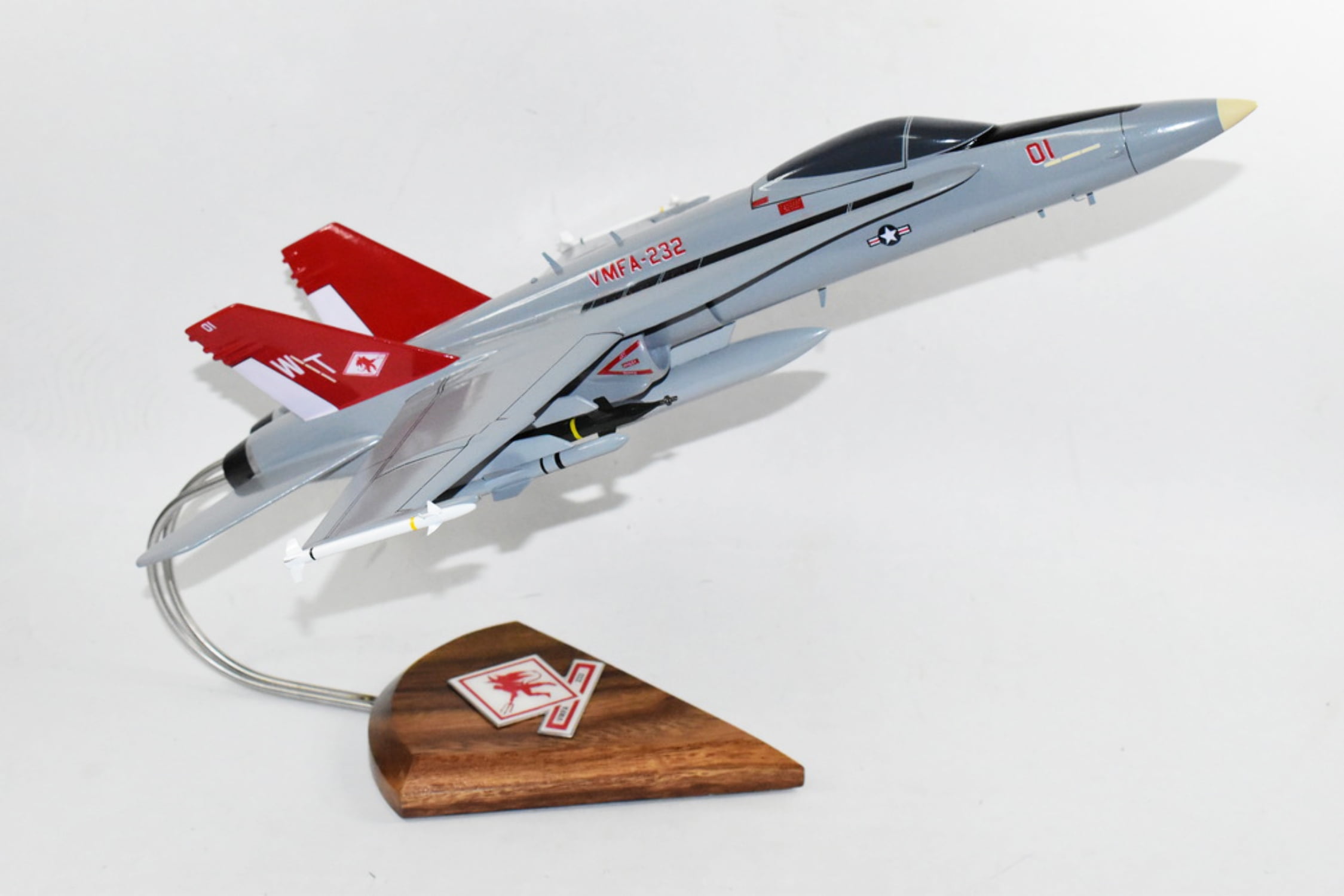 VMFA-232 Red Devils 2015 F/A-18C Model, Navy, 1/37th (18) Scale ...