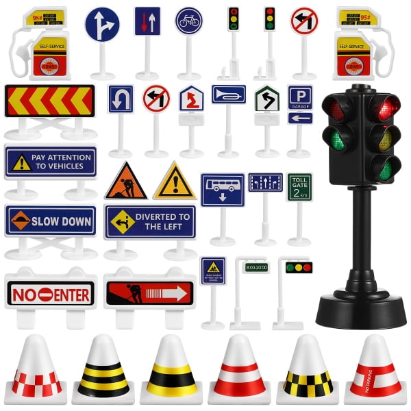 Service Road Signs