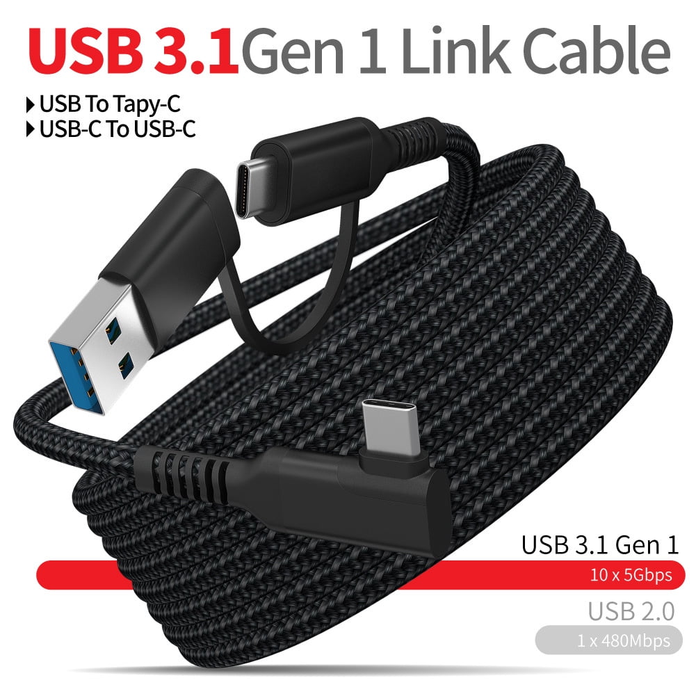 Braided Material + Aluminum Vr Glasses Equipment Cable Usb Port Type A ...