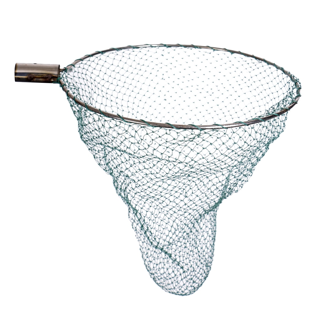 Nylon Fishing Landing Net Head Large Mesh Trout Fishing Net Tackle ...