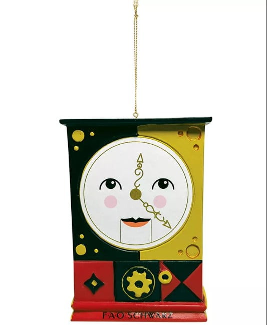 Department 56 Fao Schwarz by Department 56 Clock Ornament - Walmart.com