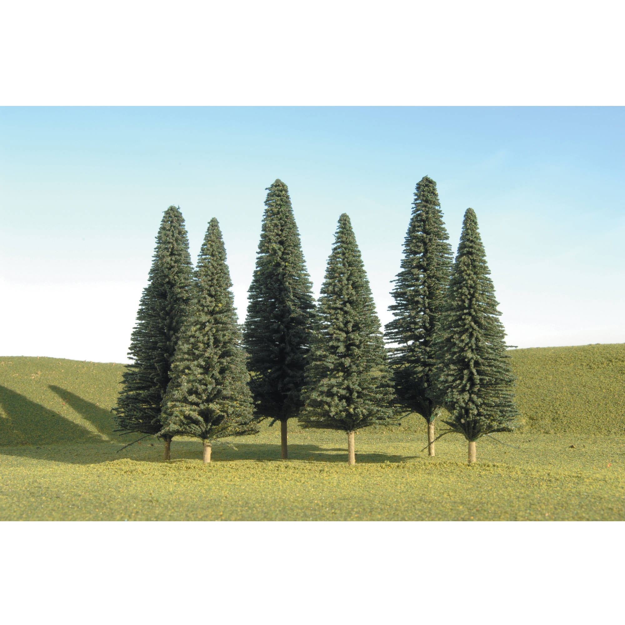 Bachmann Trains HO Scale 5"- 6" Pine Trees (6 Per Box) - Walmart.com