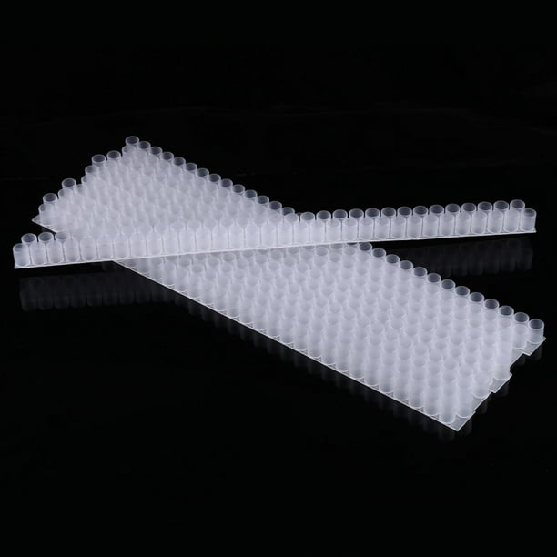 Queen Cell Cups, Double Cell Bar Strip, 1 Set White Easily Attaches ...