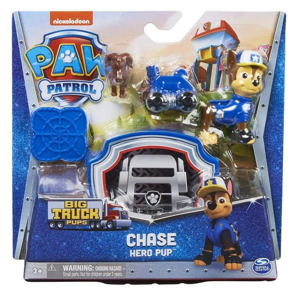 Paw Patrol: Cachorro Heroes Big Rigs - Chase Spin Master 6065250 ...