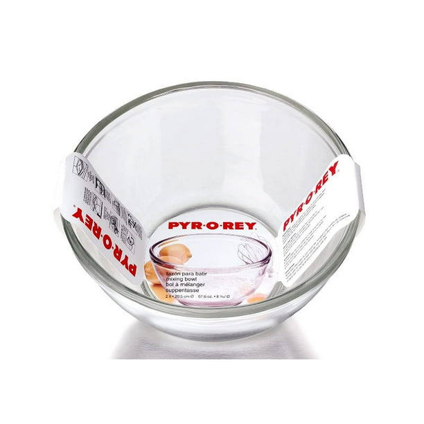 Tazón Bowl para Mezclar 2 Lts Vidrio Pyrorey 1793225/T021 Pyr-O-Rey 1793225/T021 | Walmart en línea