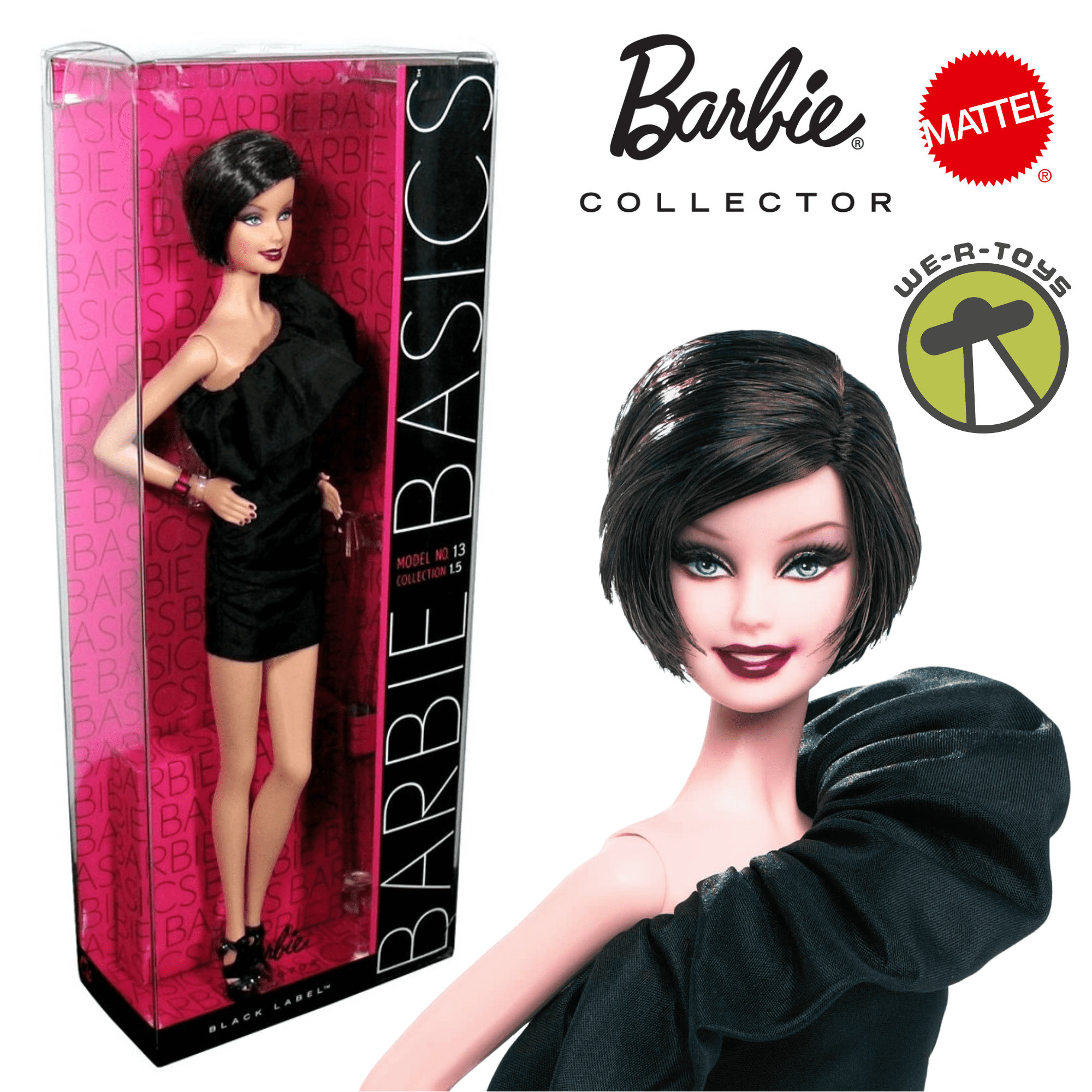 Barbie Basics Doll Model No. 13 Collection 1.5 Black Label 2009 Mattel ...