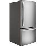 GE¬Æ Energy Star¬Æ 24.8 cu. ft bottom-freezer refrigerator GDE25EYKFS ...
