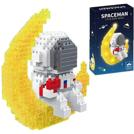 Building Blocks, 379 Pieces Astronaut Micro Blocks Set, Mini Blocks Set ...