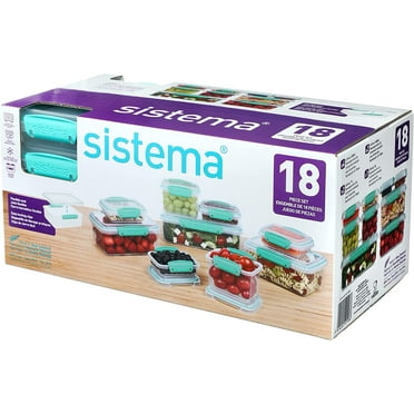 Sistema To Go 12-Piece Lunch Food Storage Container Set, 12 pieces ...