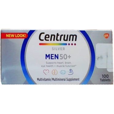 Centrum Silver Men Multivitamin Tablet, Age 50 and Older (275 Ct ...