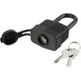 6 Pack Waterproof Padlocks Keyed Alike - Heavy Duty Laminated Steel ...