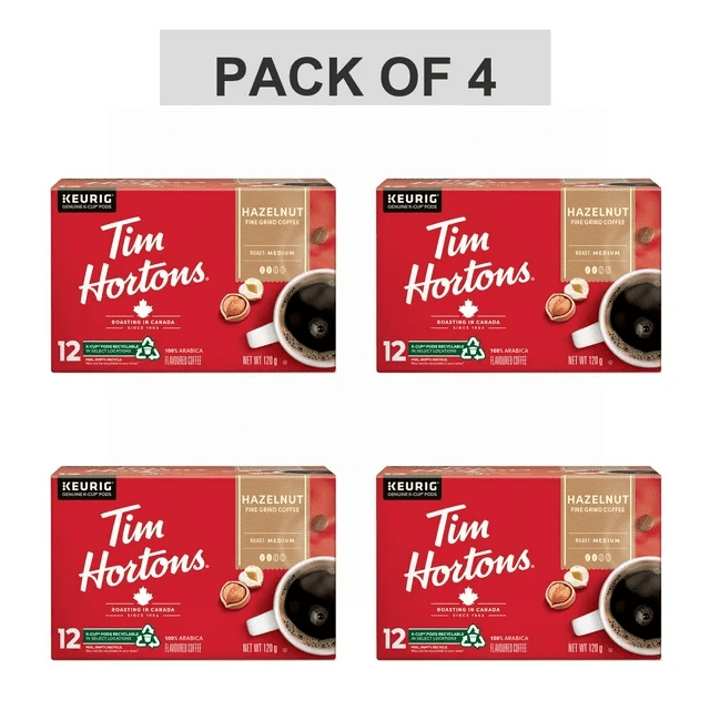 Click here for Pack Of 4 - Tim Hortons Hazelnut Flavoured Coffee... prices