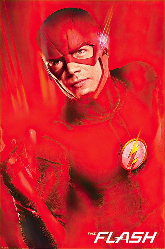 The Flash - TV Show Poster / Print (New Desinies / All Red) (Size: 24 ...