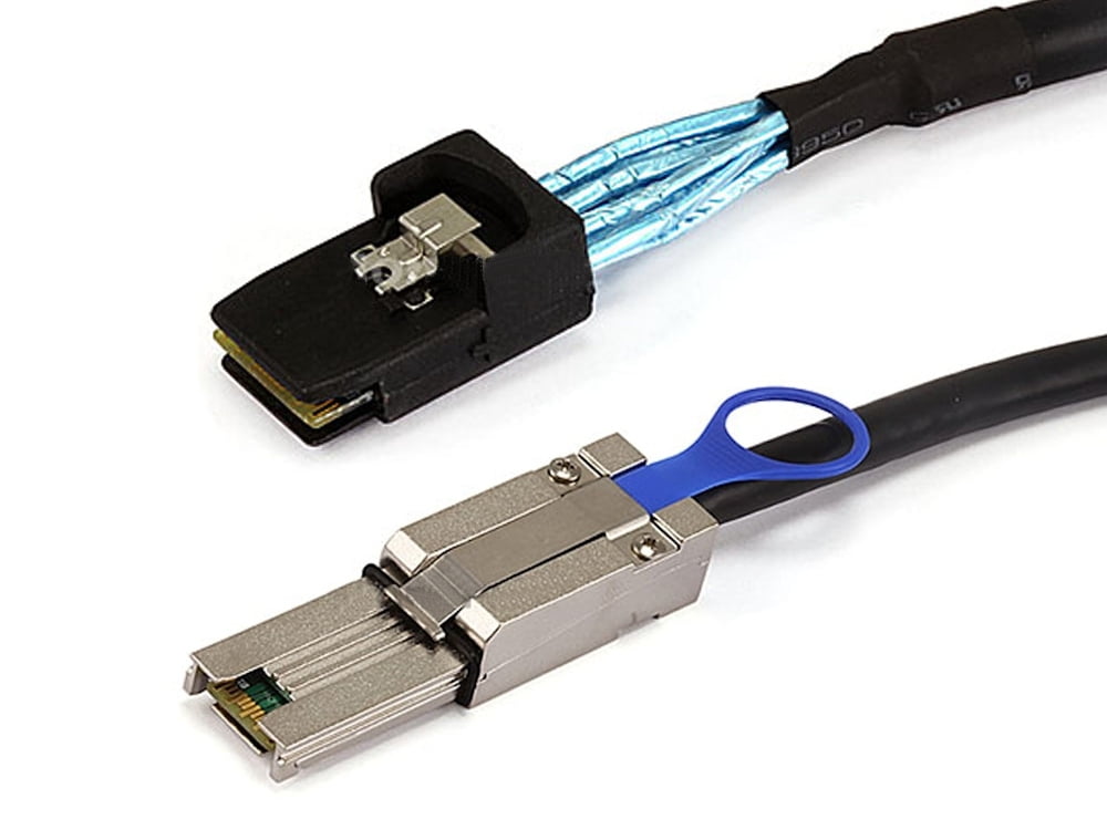 2m 28AWG INT Mini SAS 26 Pin (SFF-8088) to Mini SAS 36 Pin (SFF-8087 ...