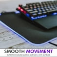 Tilted Nation RGB Gaming Mouse Pad Large - LED Extended Mousepad Desk ...