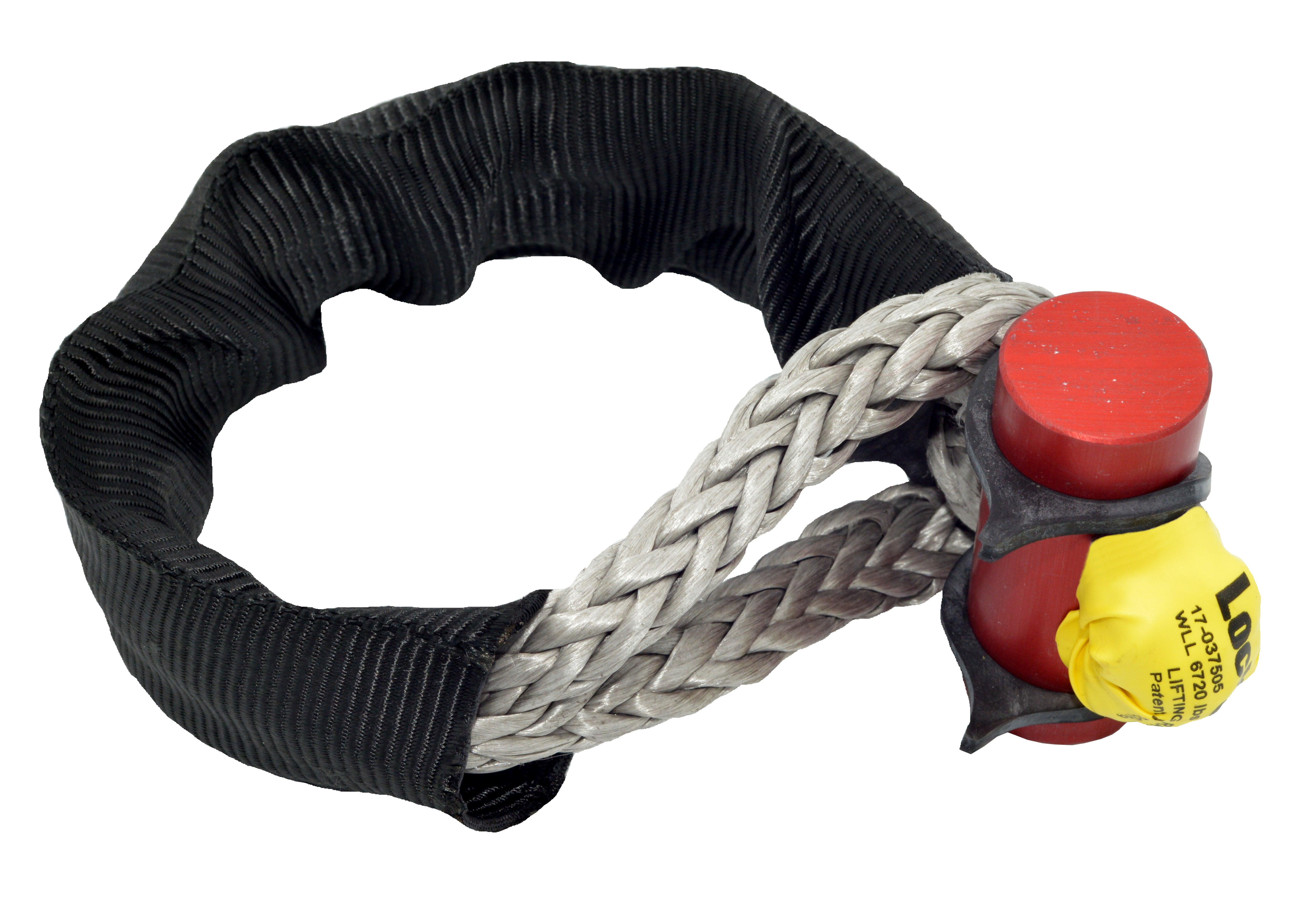 Flexible Synthetic Soft Shackle, Lifting Rated, 3.36 Tons WLL, 5 ...