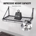 VEVOR Wall Mounted 24in & 30in Pot Rack Pan Hanger 12 S Hooks 55lbs ...