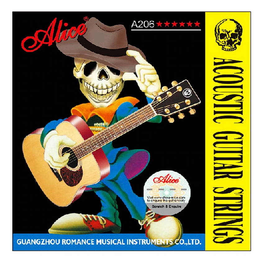 ENCORDADURA GUITARRA ALICE ACERO SUPER LIGHT ALICE A206SL | Walmart en ...