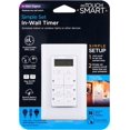 myTouchSmart Programmable Simple Set In-Wall Digital Smart Light Timer ...