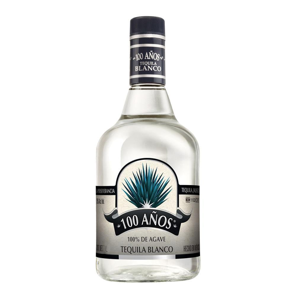 Tequila 100 años 100 años Blanco 1 L | Walmart en línea