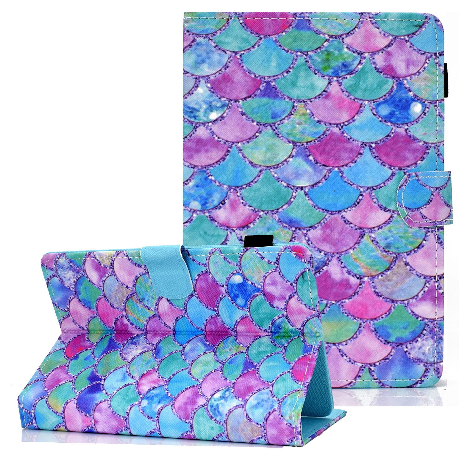 Alltech 7 inch Tablet Universal Case, Slim Wallet Stand Flip Cute Cover ...