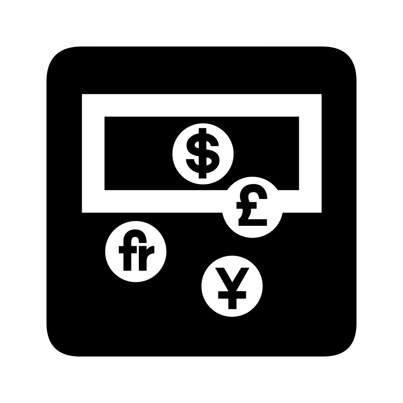 Currency Sticker Decal Die Cut - Self Adhesive Vinyl - Weatherproof ...