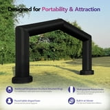 Wellcomer 21Ft Inflatable Event Arch, Gable archway with built-in ...
