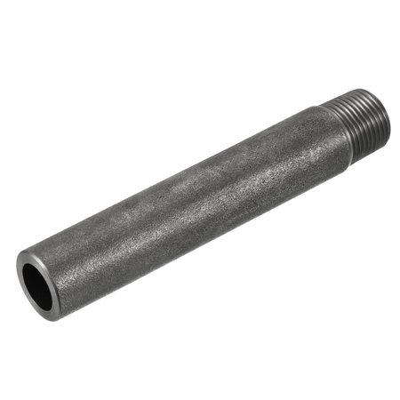 Uxcell Weld Coupling Carbon Steel 3/8NPT Male Partial Threaded Weldable ...