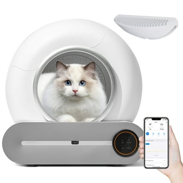 Popur X5 Auto Sifting Robot Cat Litter Box, Self Cleaning Core Bundle ...