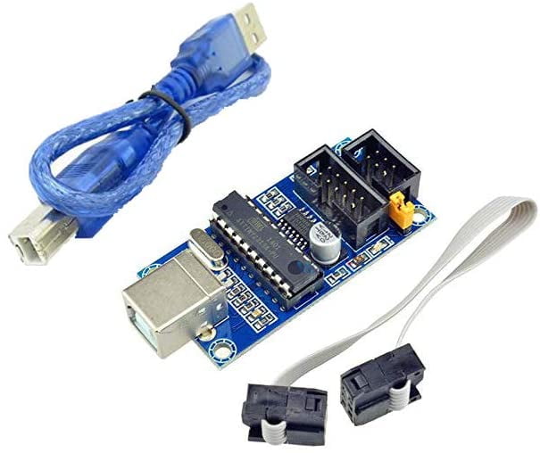 1set Usbtiny Usbtinyisp Avr Isp Programmer For Arduino Bootloader Usb Download Interface